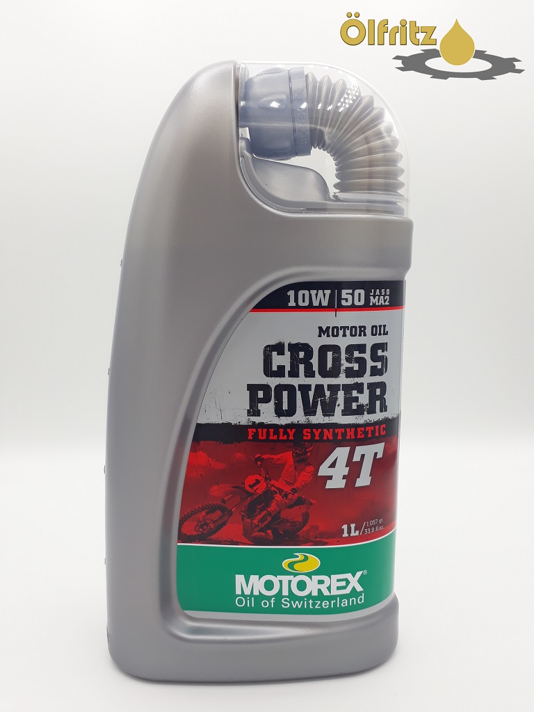 Motorex Cross Power 4T 10W-50 Motorradöl 1l - Motoröle für alle Fahrzeuge